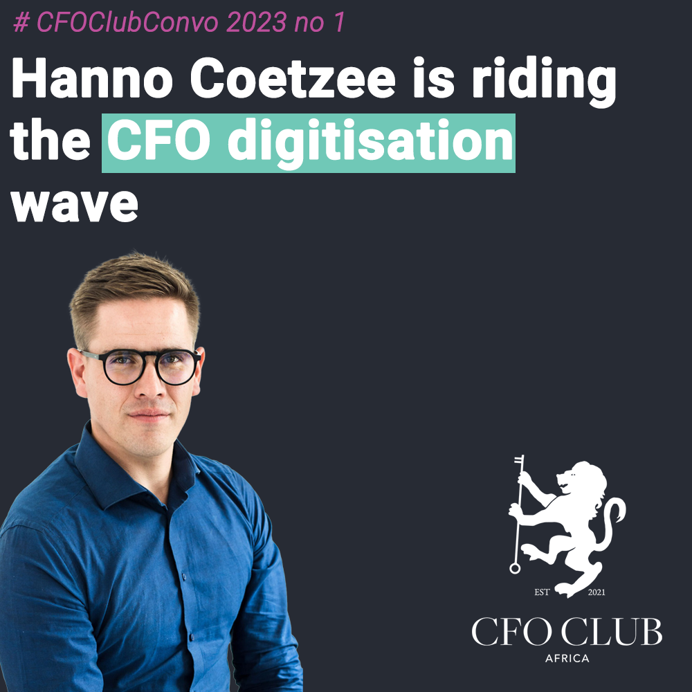Hanno Coetzee is riding the CFO digitisation wave – CFO Club Africa